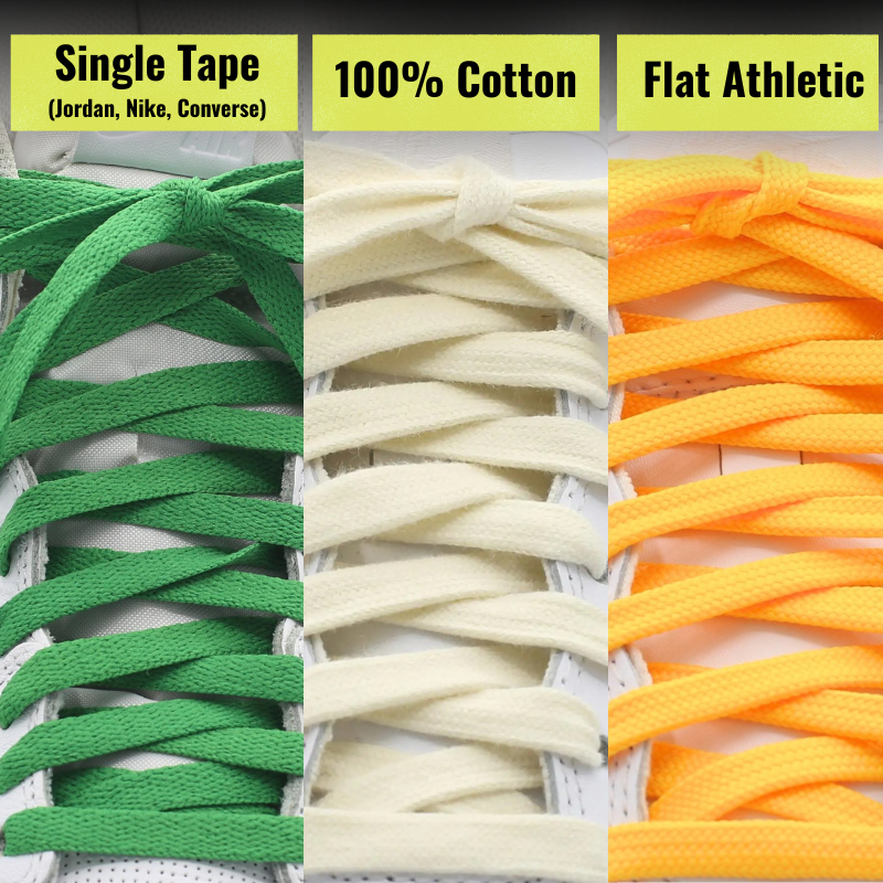Different Shoe Lace Styles (With Length Guide & How to Choose) – Shoe Lace Supply